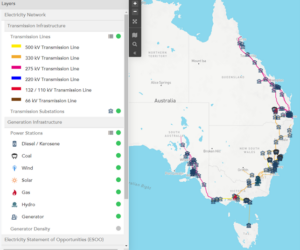 Can a power system model of the NEM be built from publicly available data?